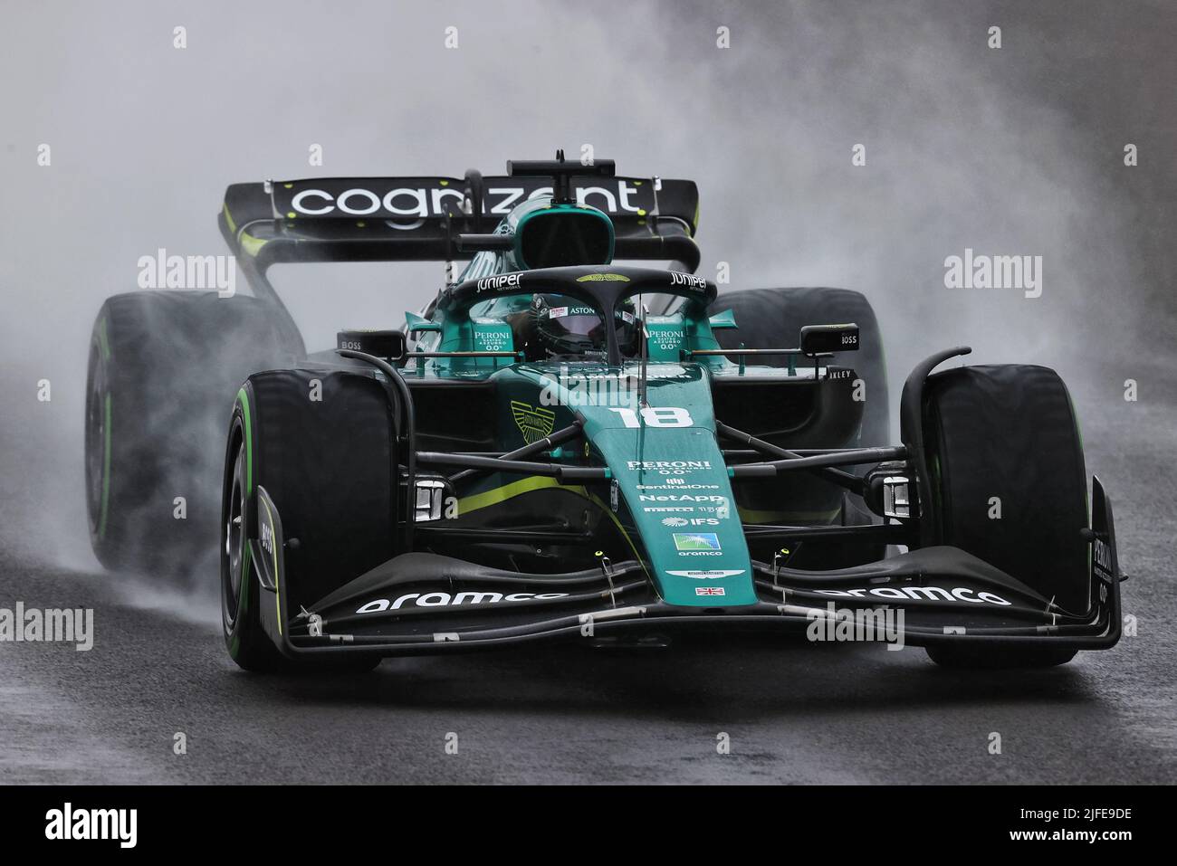 Silverstone, UK. 02nd July, 2022. Lance Stroll (CDN) Aston Martin F1 ...