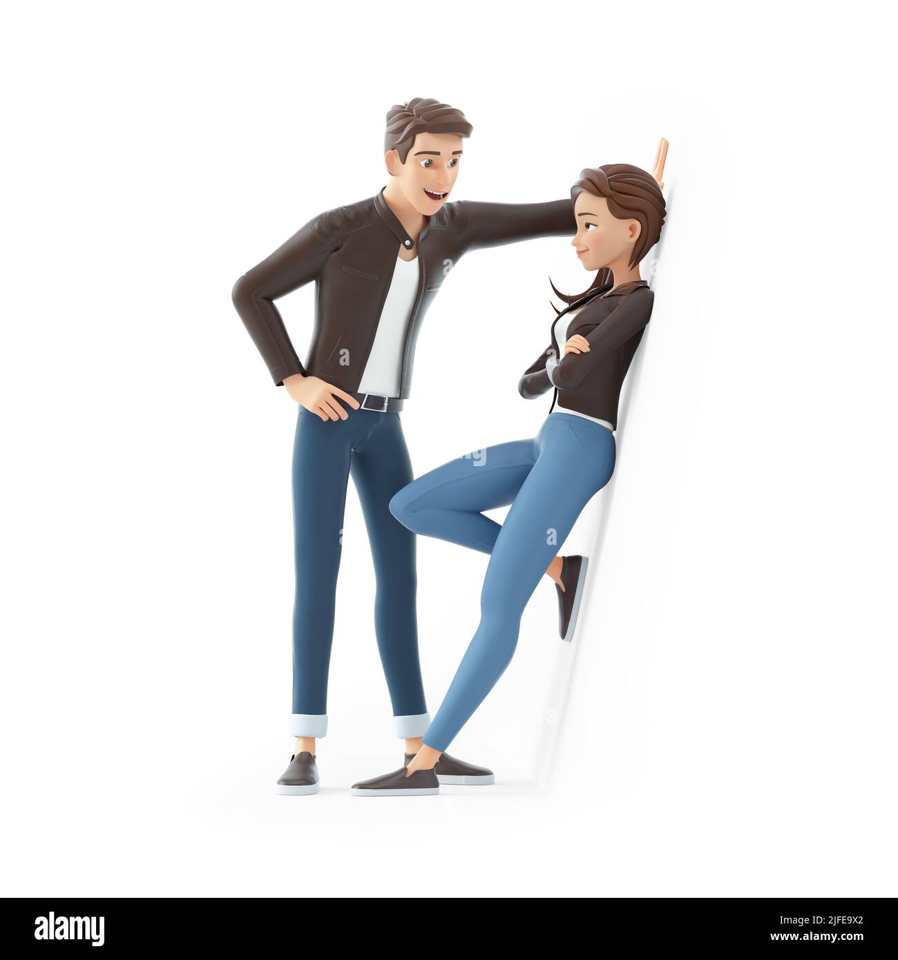 Man Approaching A House