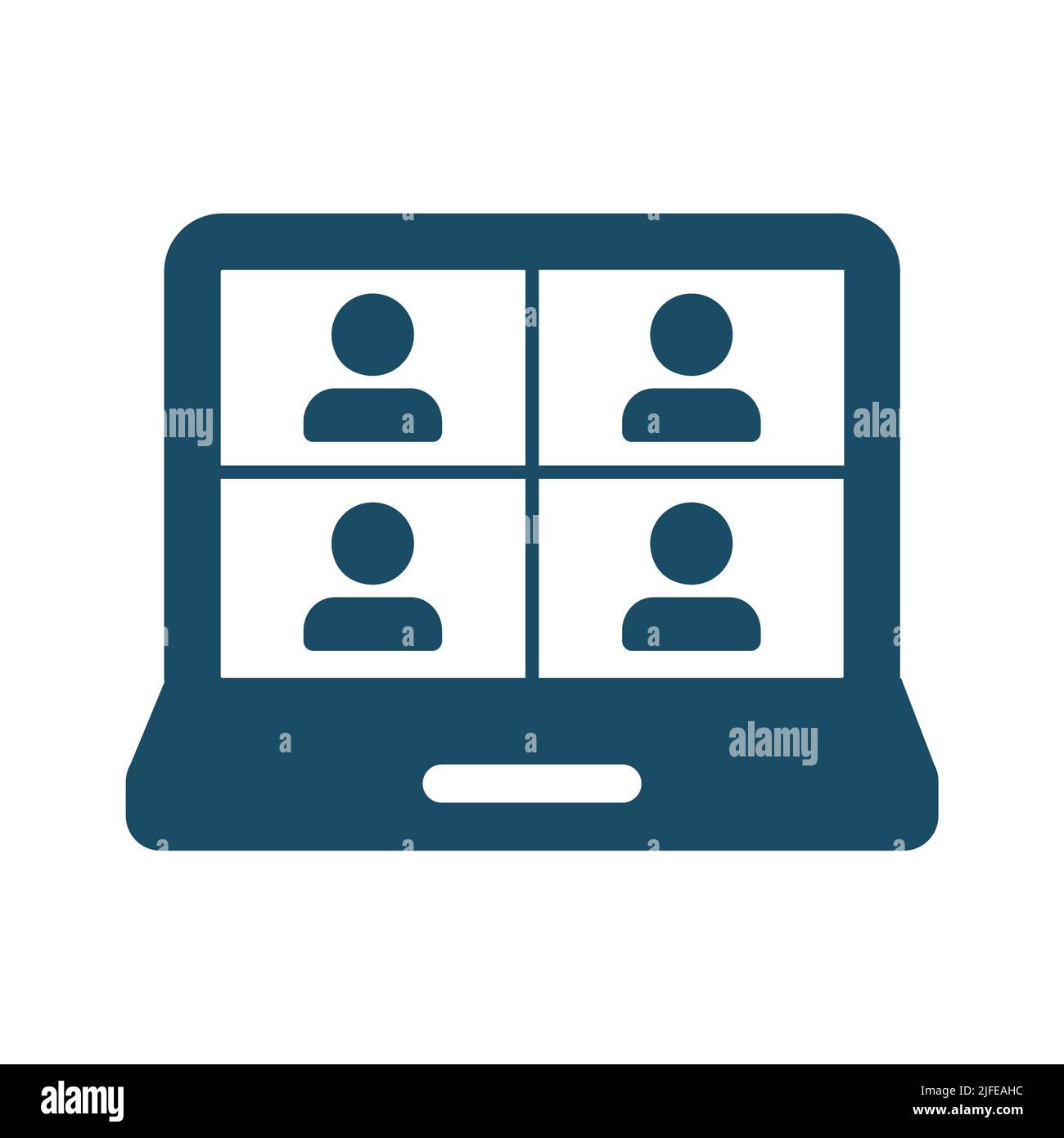 Video call icon hi-res stock photography and images - Alamy