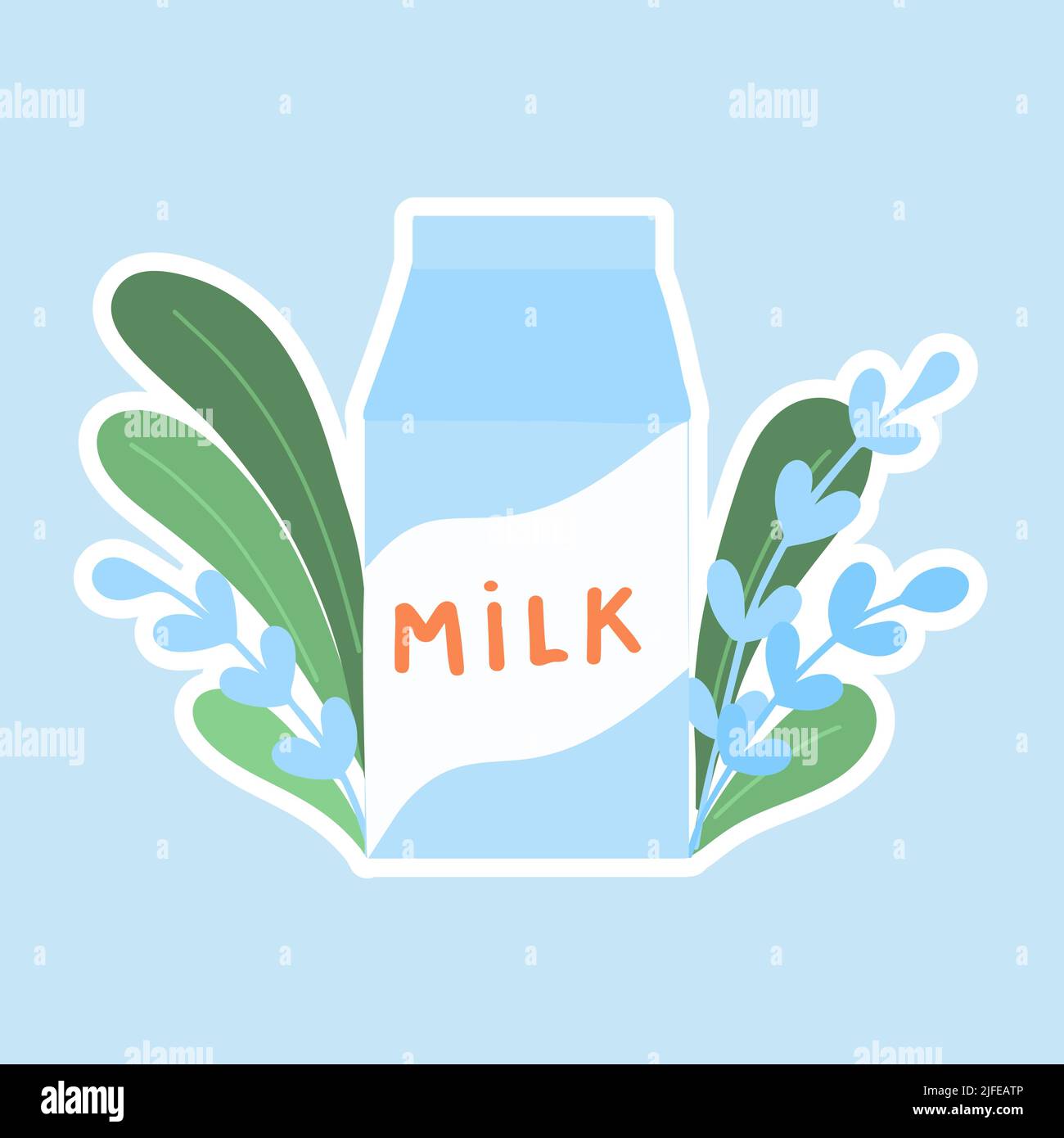 Pack fresh cream in Stock Vector Images - Alamy
