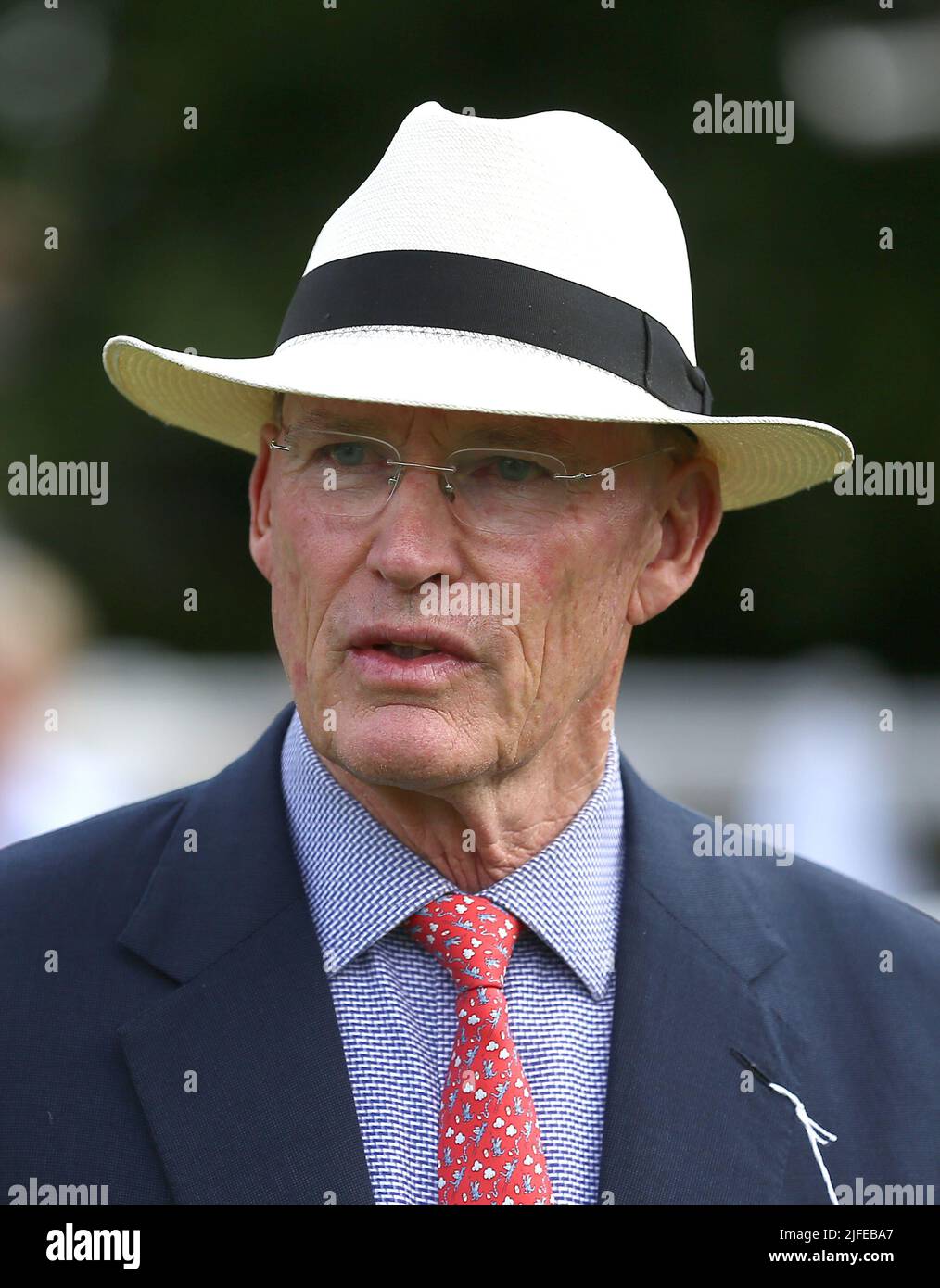 Race horse trainer John Gosden (Newmarket) during The Coral Summer ...