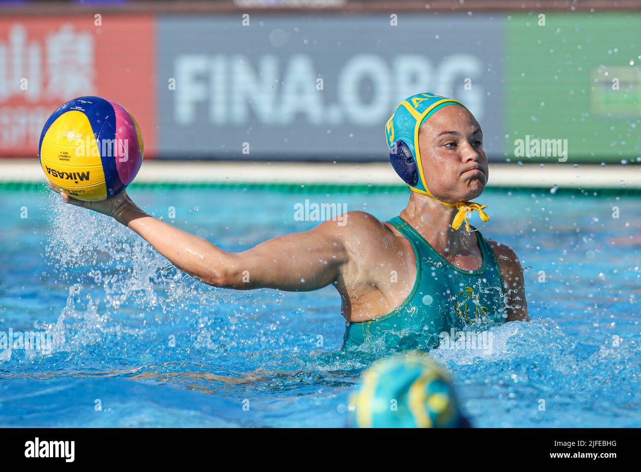 BUDAPEST, HUNGARY - JULY 2: Bridget Leeson Smith of Australia during ...