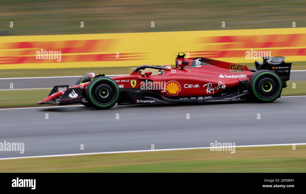 Silverstone 2022 sainz hi-res stock photography and images - Alamy