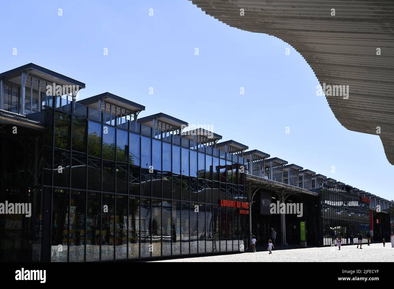 Parc de la villette - Paris - France Stock Photo - Alamy