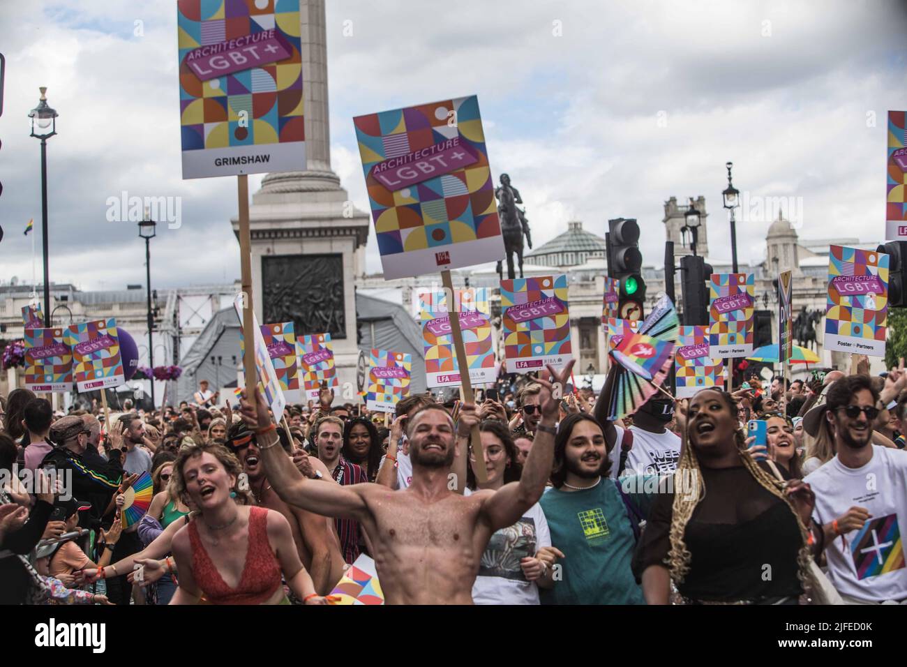Gay flags in soho hi-res stock photography and images - Alamy