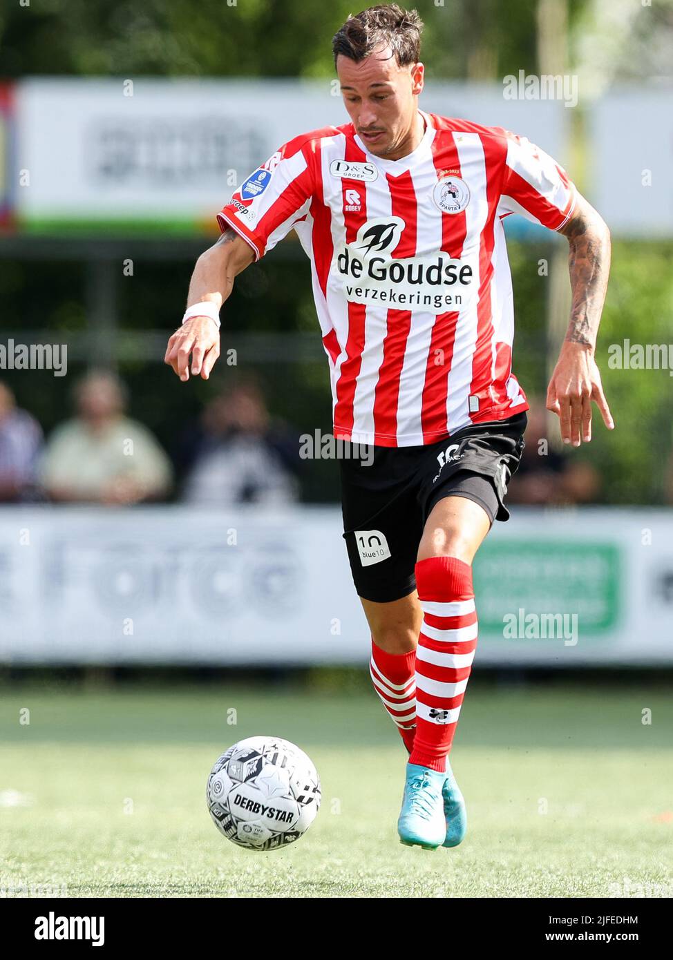 GOUDA, NETHERLANDS - JULY 2: Mario Engels of Sparta Rotterdam during ...