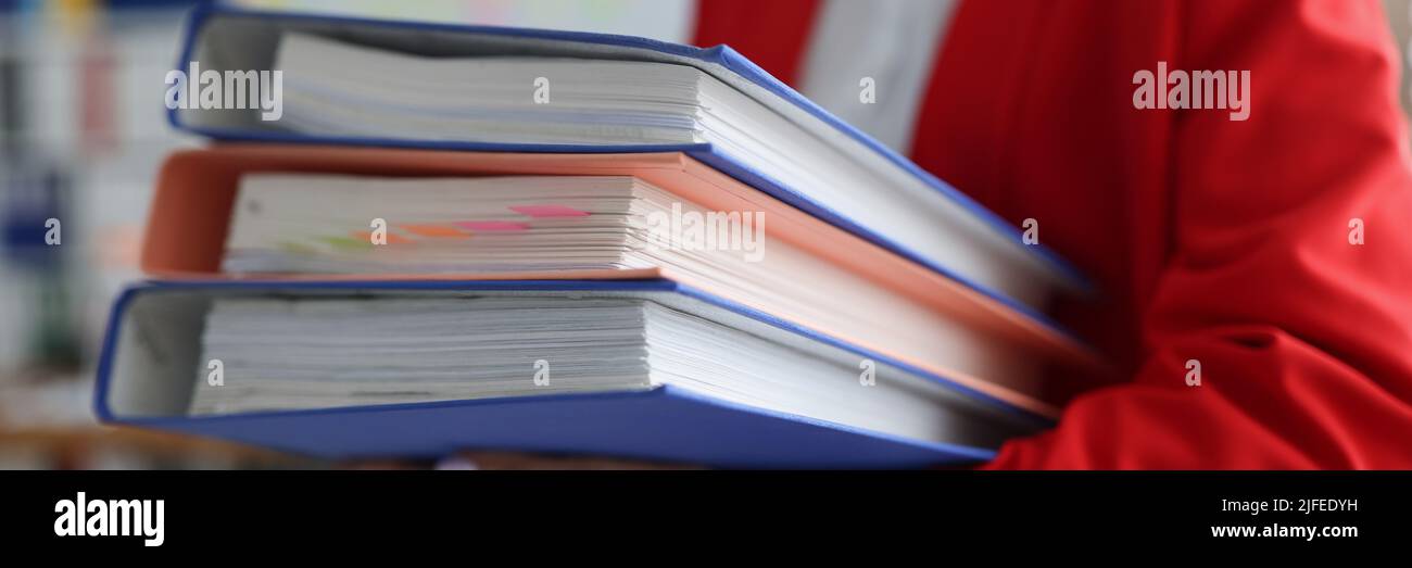 Bunch of papers and files Stock Photo - Alamy