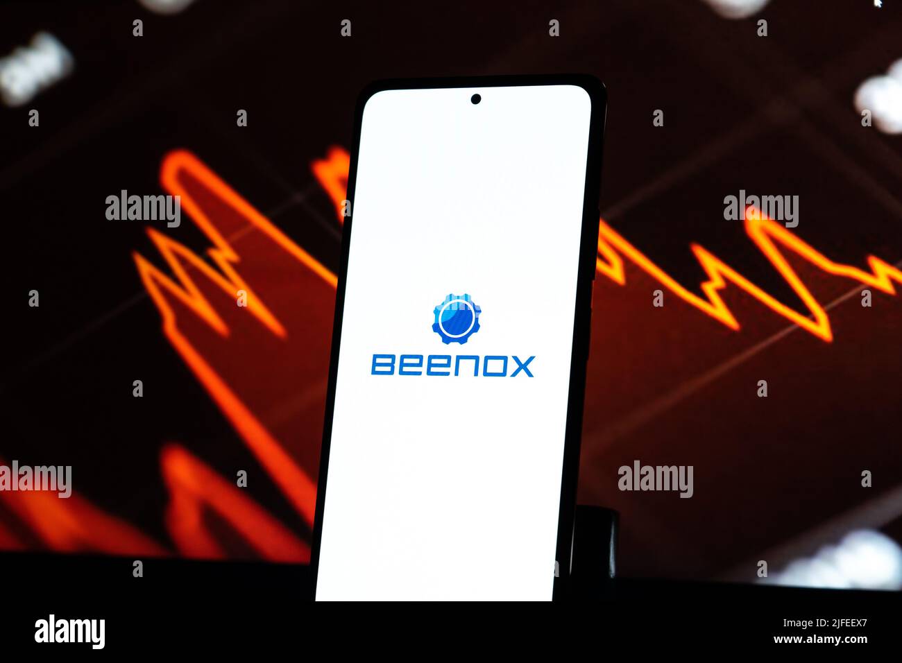 Beenox logo hi-res stock photography and images - Alamy