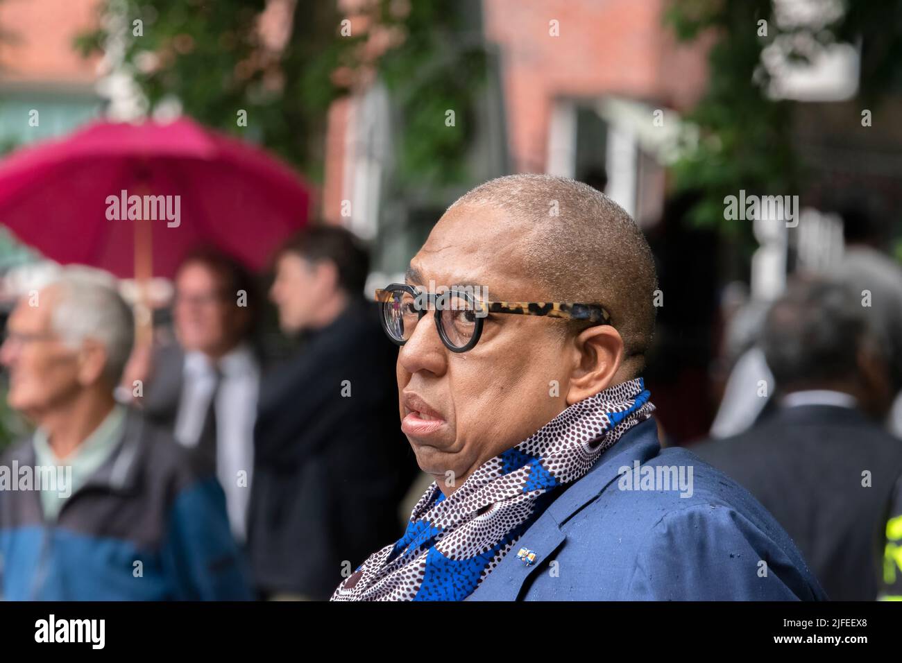 Side View John Leerdam At The Koti Festival At Amsterdam The ...