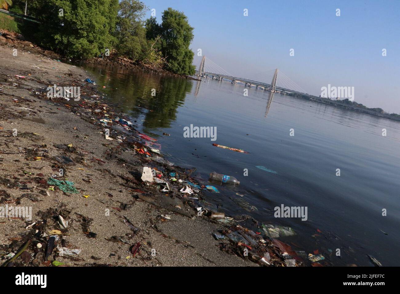 Rio de Janeiro, Rio de Janeiro, Brasil. 2nd July, 2022. (INT) Pollution ...