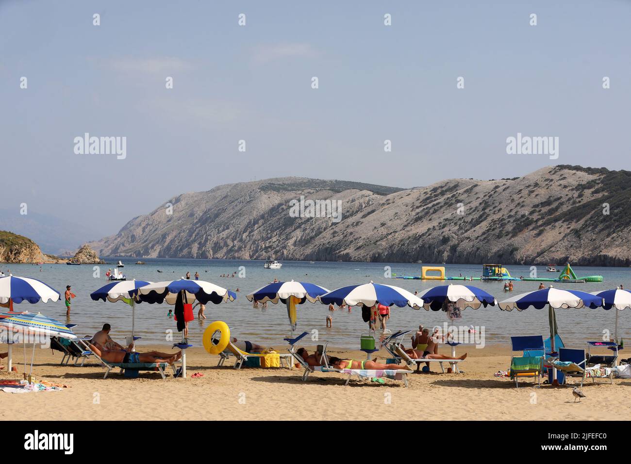 Rajska plaza beach croatia hi-res stock photography and images - Alamy
