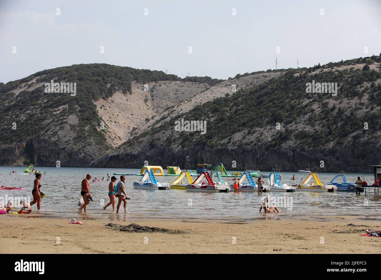 Rajska plaza beach croatia hi-res stock photography and images - Alamy
