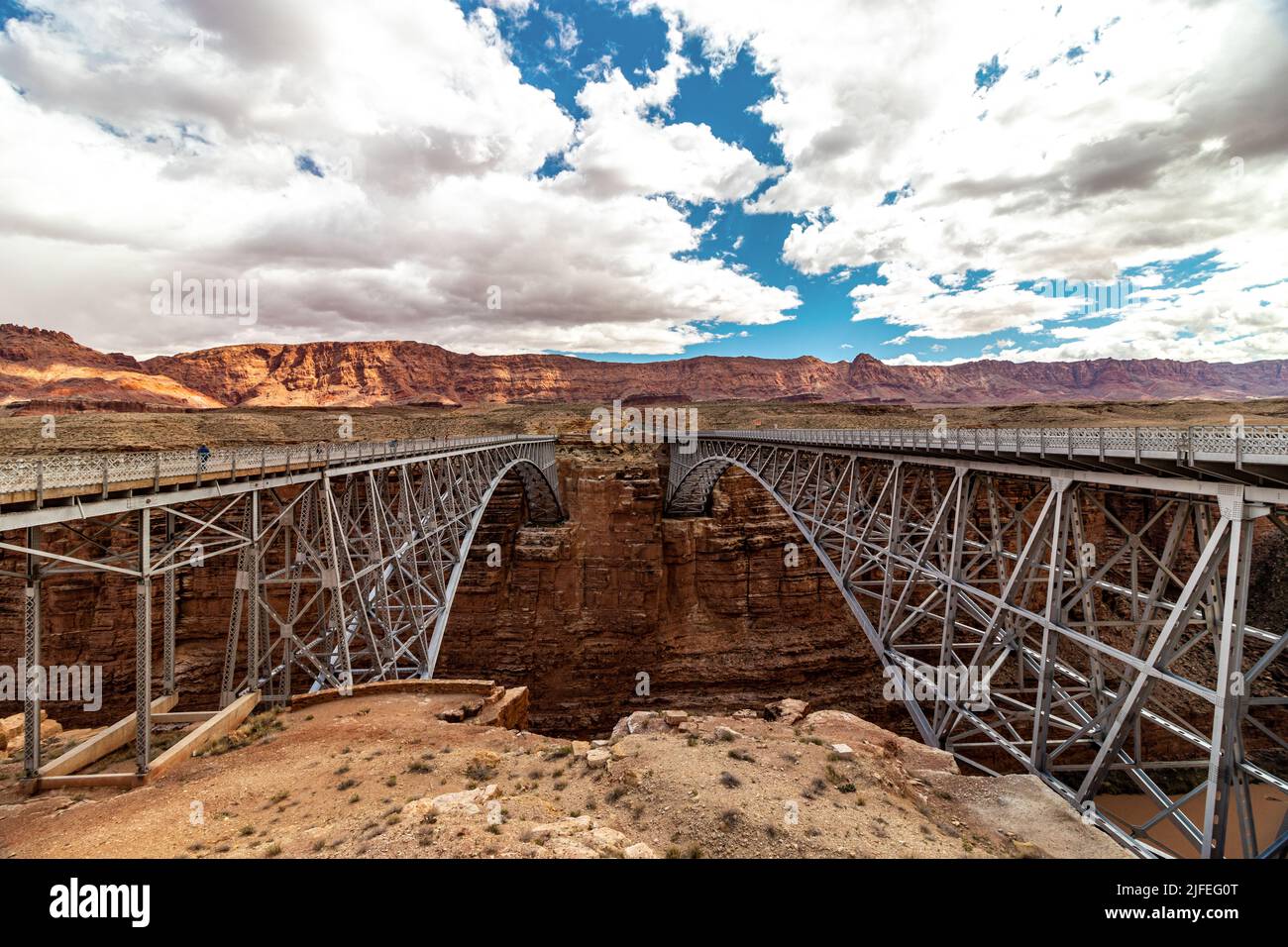 Scenes from Navajo bridge, AZ, USA Stock Photo - Alamy