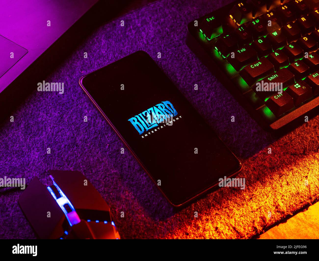 Blizzard logo game logo hi-res stock photography and images - Alamy