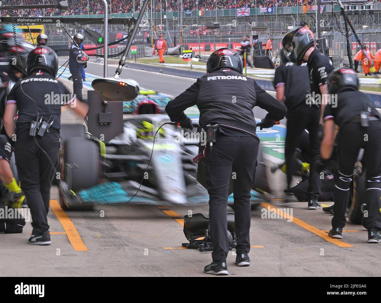 Silverstone, UK. 2nd July 2022, Silverstone Circuit, Silverstone ...