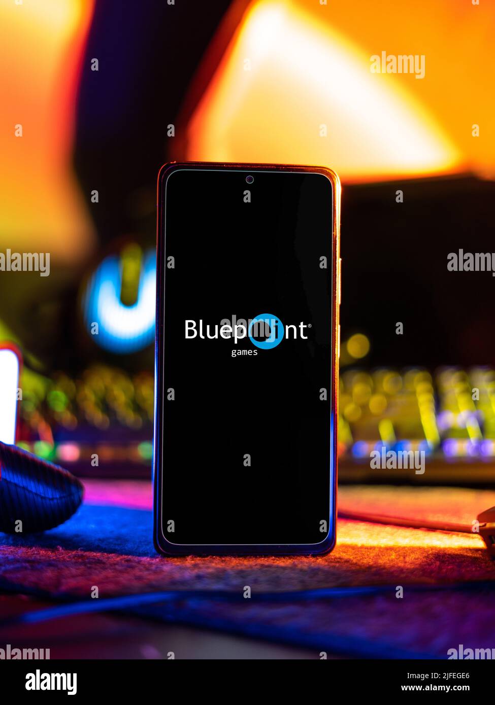 Bluepoint logo hi-res stock photography and images - Alamy