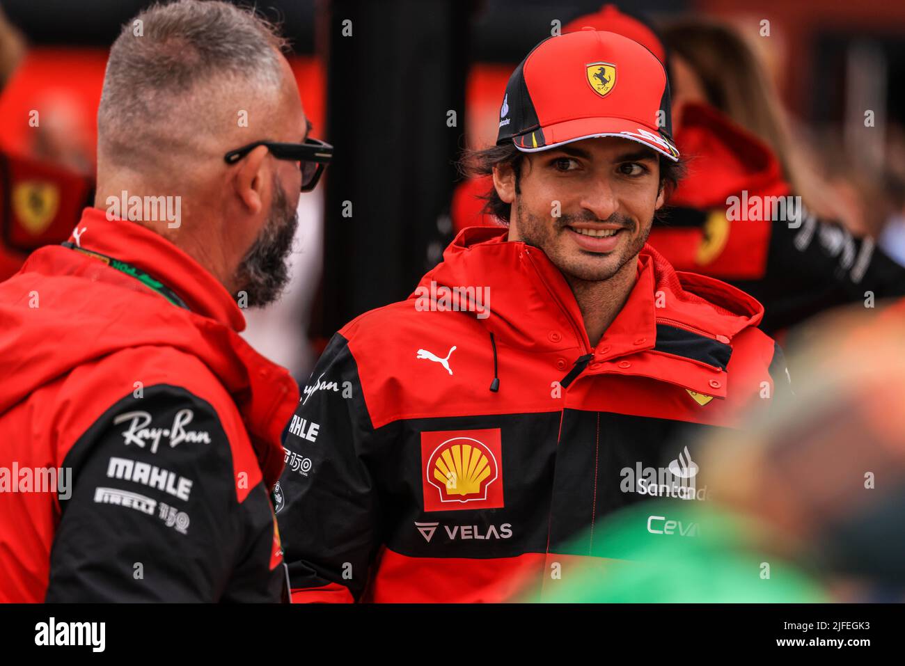 Silverstone 2022 sainz hi-res stock photography and images - Alamy