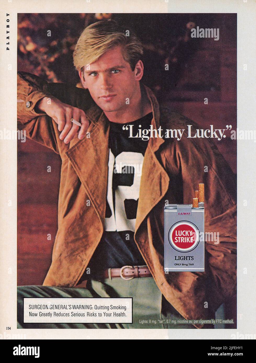 Lucky strike advertising hi-res stock photography and images - Alamy