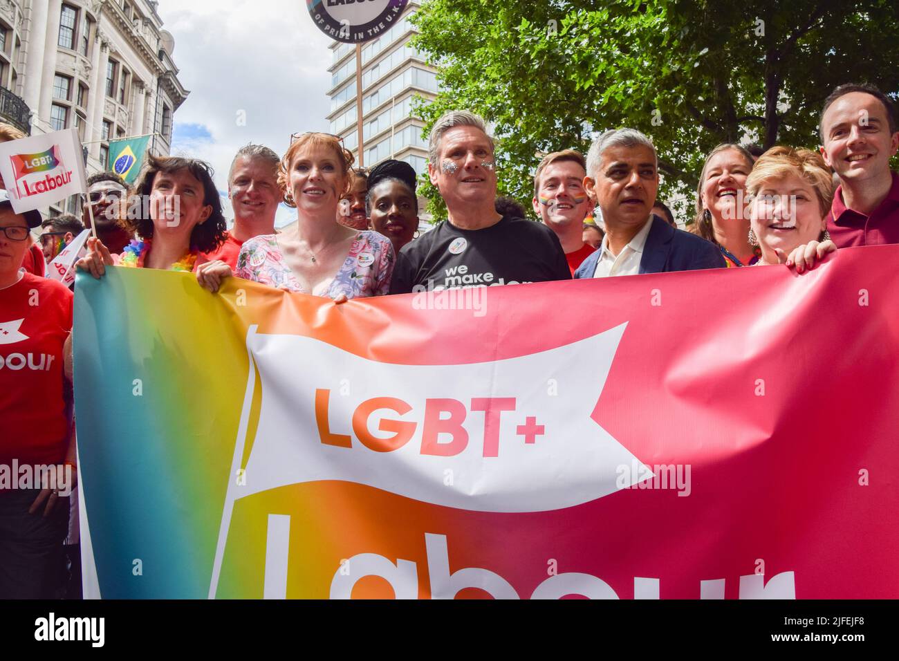 London, England, UK. 2nd July, 2022. L-R: Labour Party Deputy Leader ...