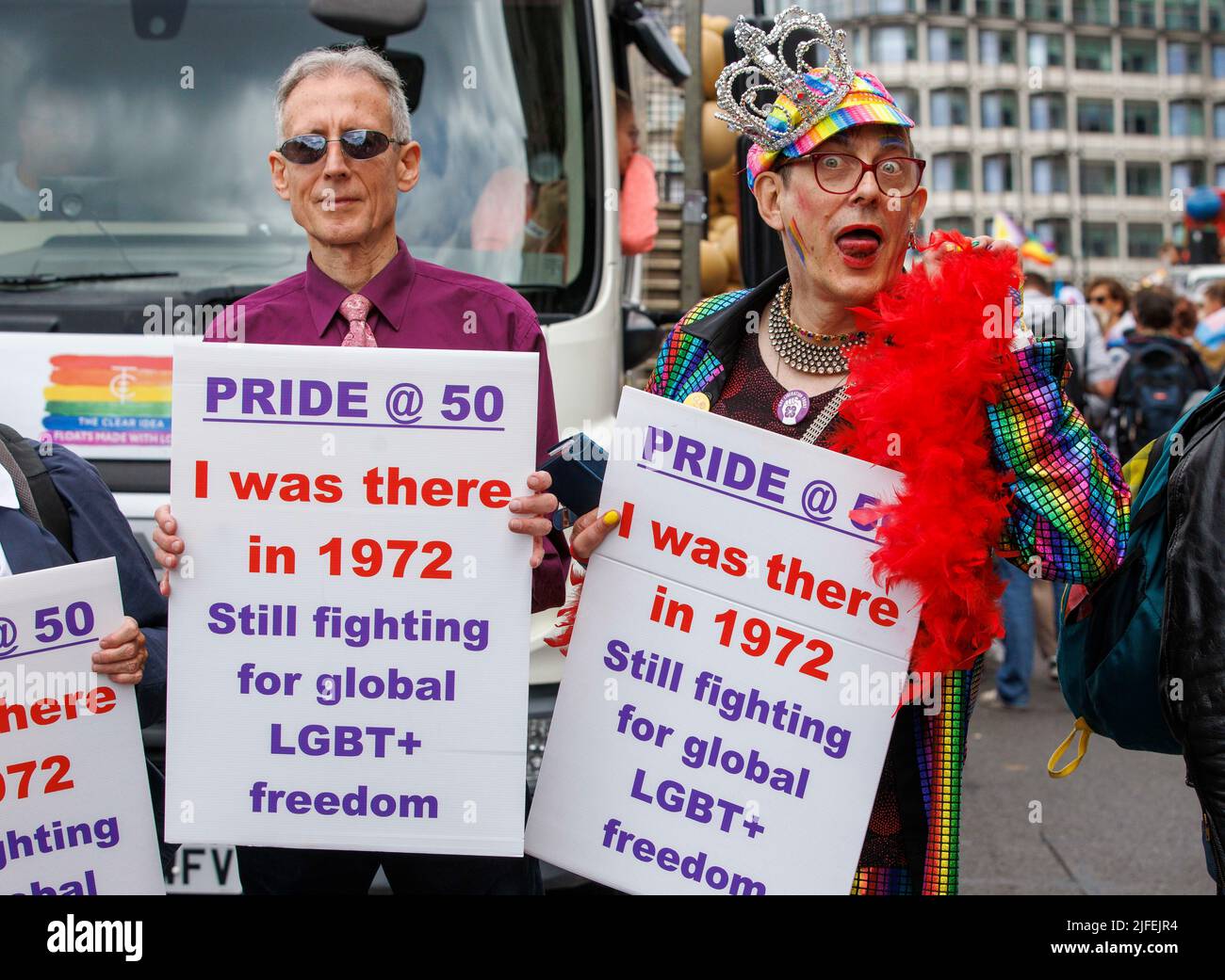 London, UK. 2nd July, 2022. Gay Rights campaigner and Activist, Peter ...