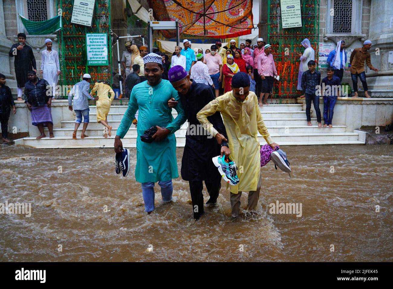 Indian monsoon rainfall flood hi-res stock photography and images - Alamy