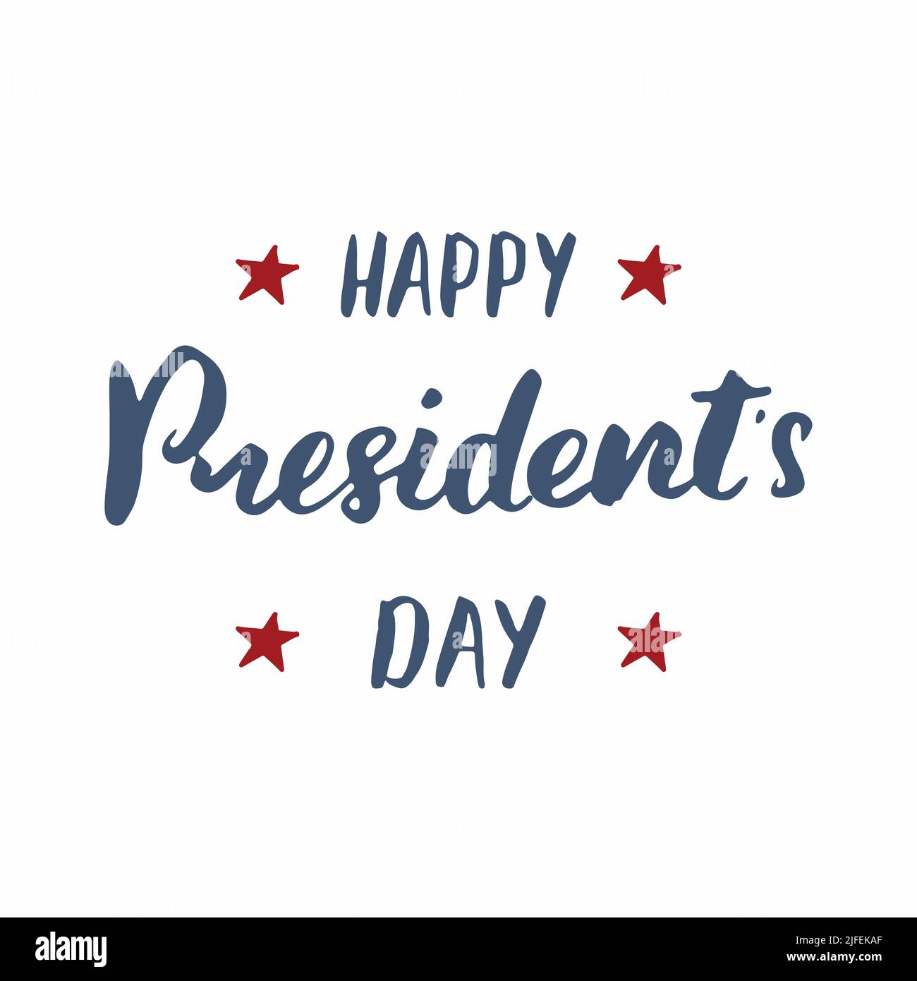Happy President's Day USA greeting card, United States of America ...