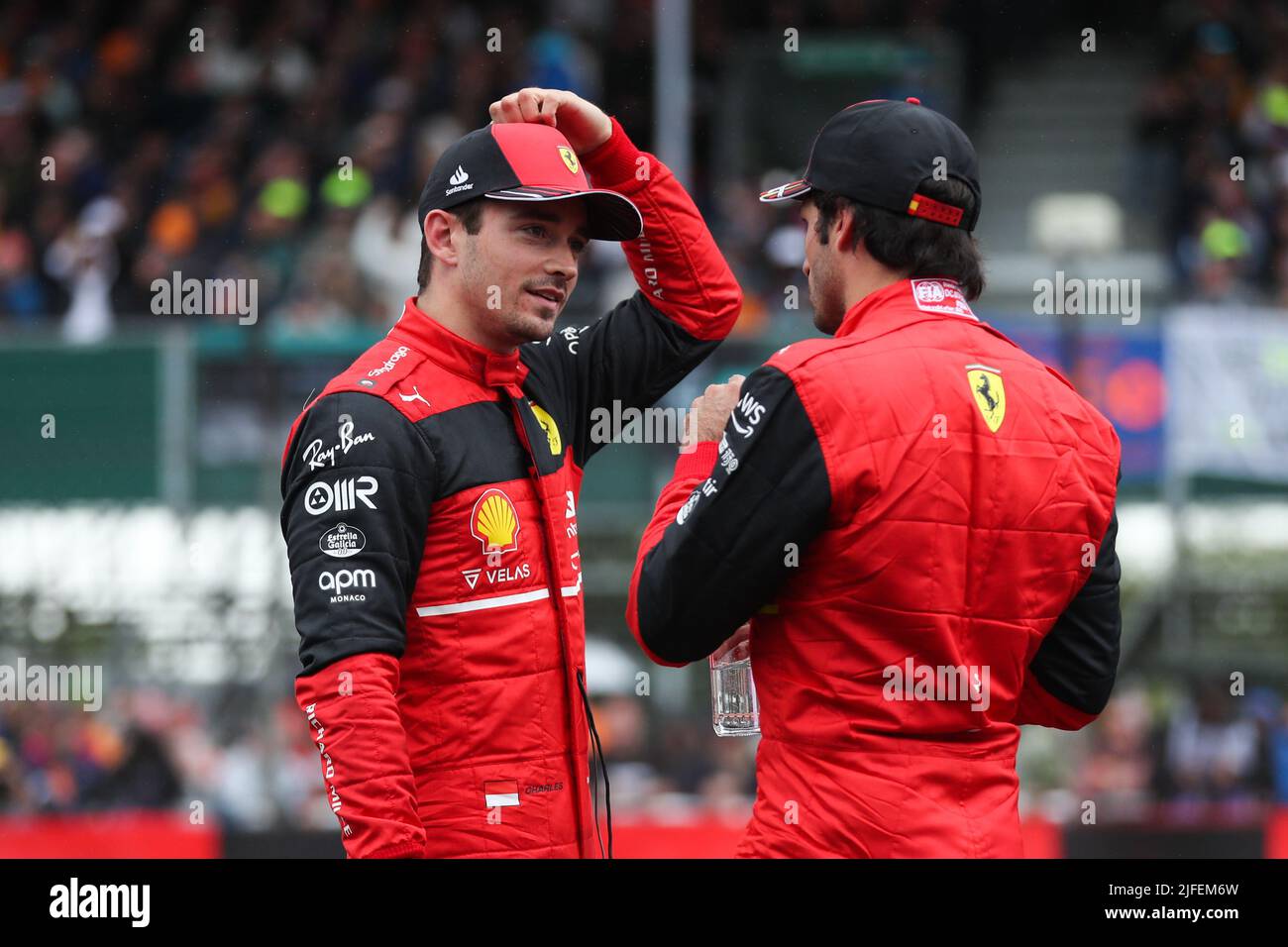 Carlos sainz charles leclerc hi-res stock photography and images - Alamy