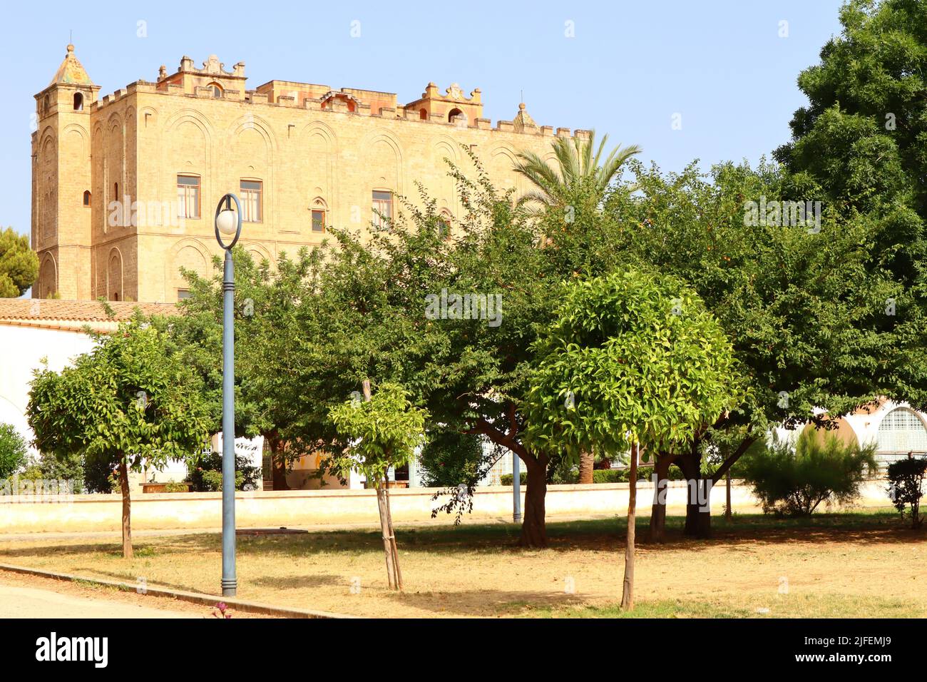 Palermo, Sicily (Italy): Palace of the Zisa, Arab-Norman Architecture ...