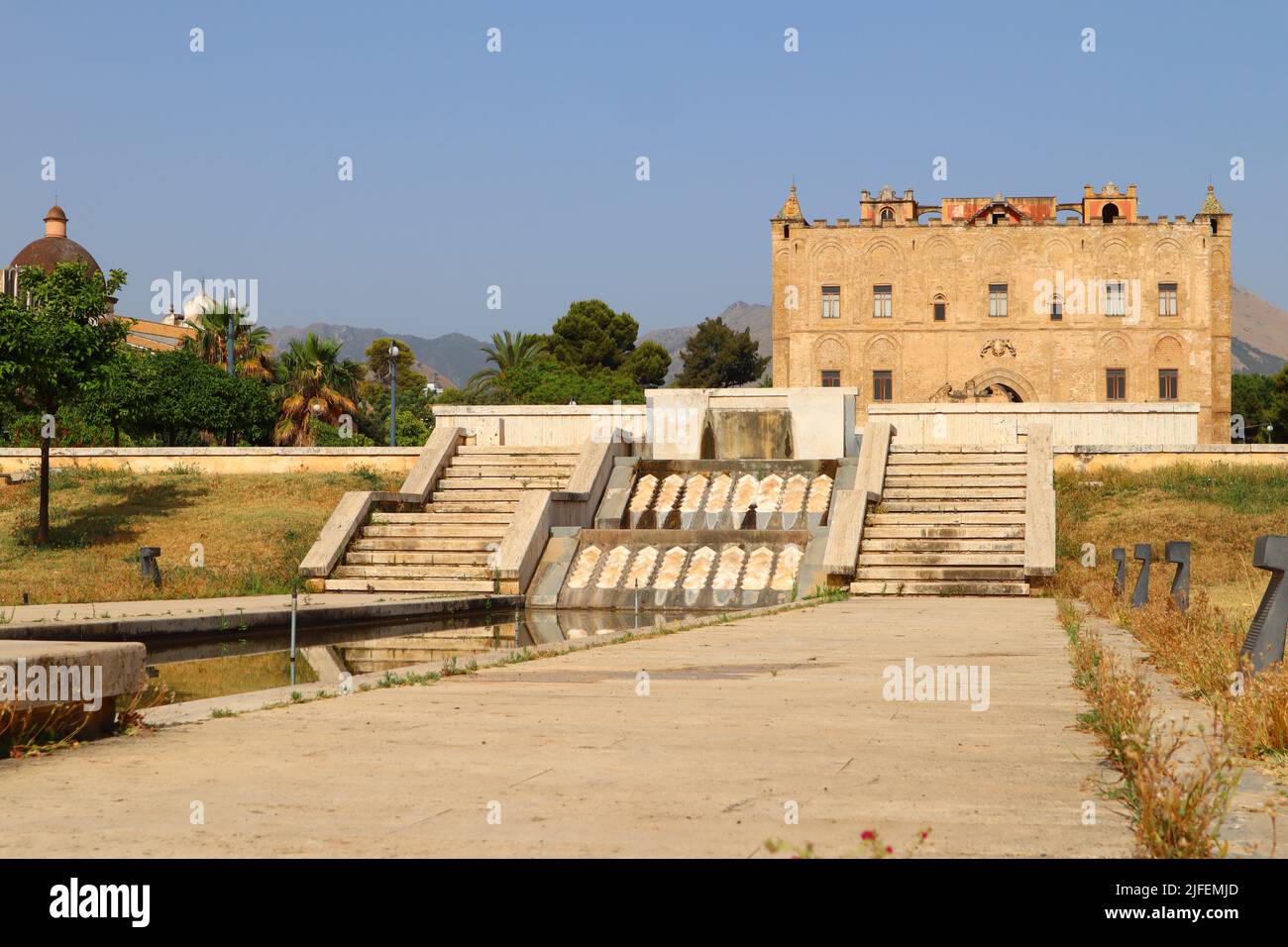 Palermo, Sicily (Italy): Palace of the Zisa, Arab-Norman Architecture ...