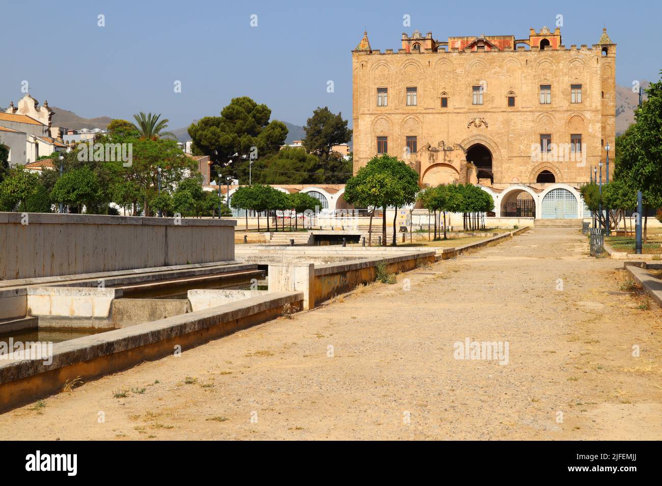 Palermo, Sicily (Italy): Palace of the Zisa, Arab-Norman Architecture ...