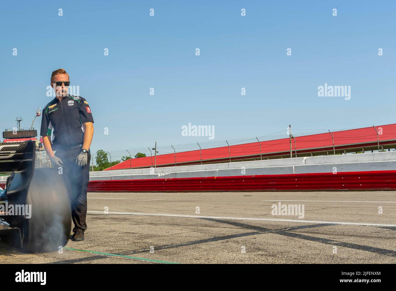 July 2, 2022, Lexington, OH, United States of America: Crew members of ...