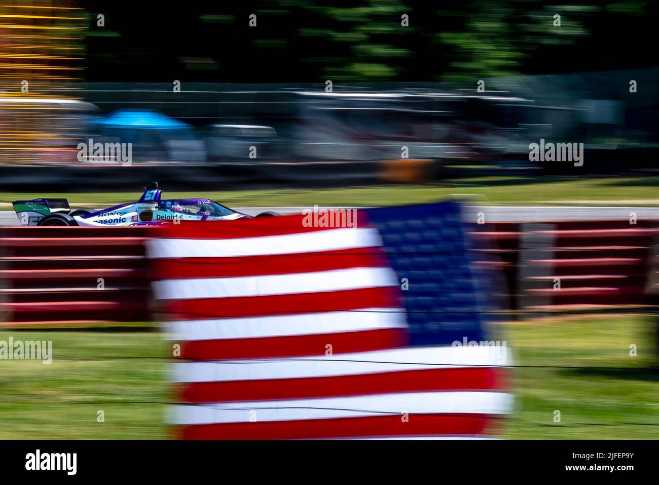 Lexington, OH, USA. 2nd July, 2022. TAKUMA SATO (51) of Tokyo, Japan ...