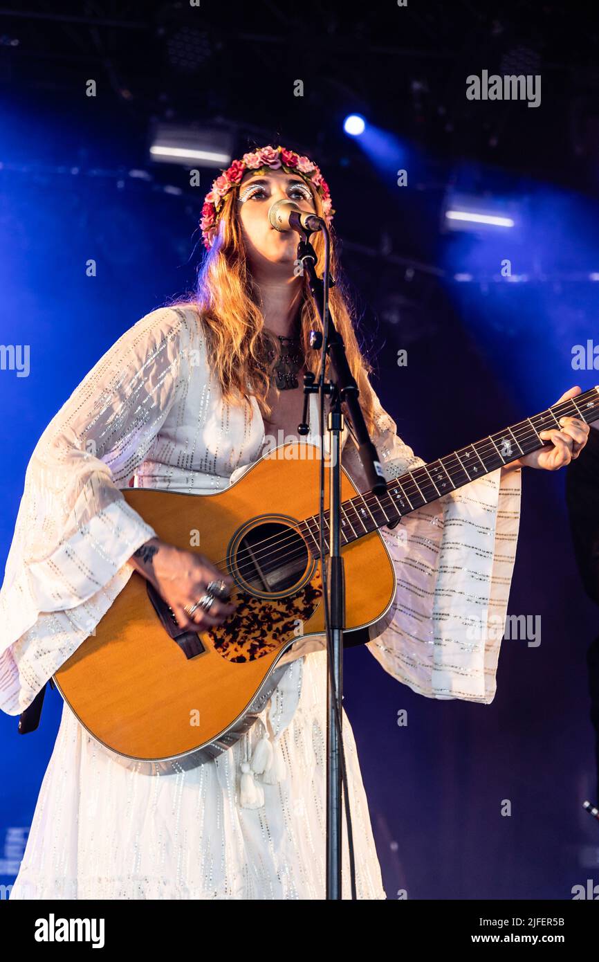 Roskilde, Denmark. 02nd July, 2022. The American singer, songwriter and ...