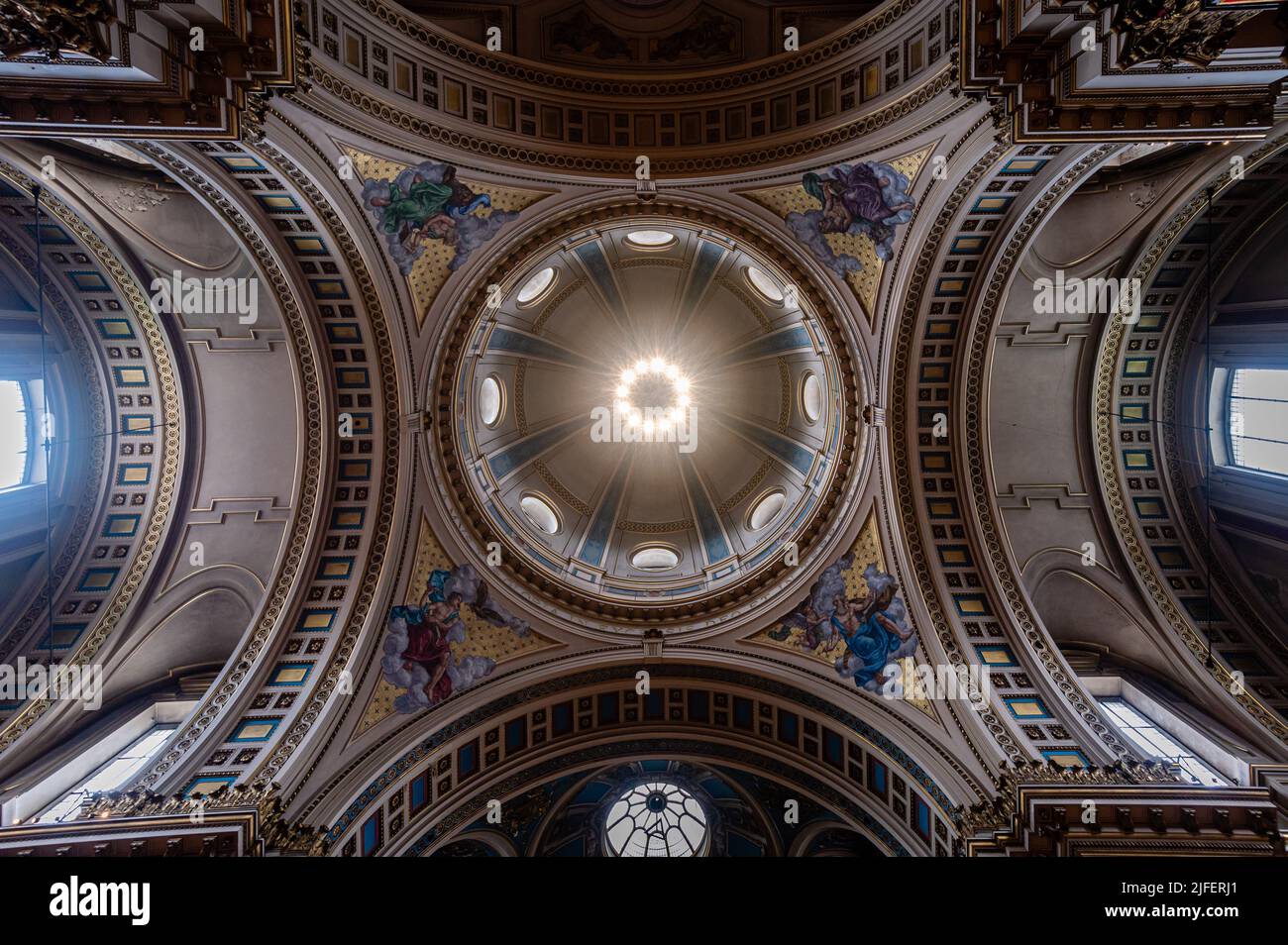 Inside London Oratory, London, UK Stock Photo - Alamy