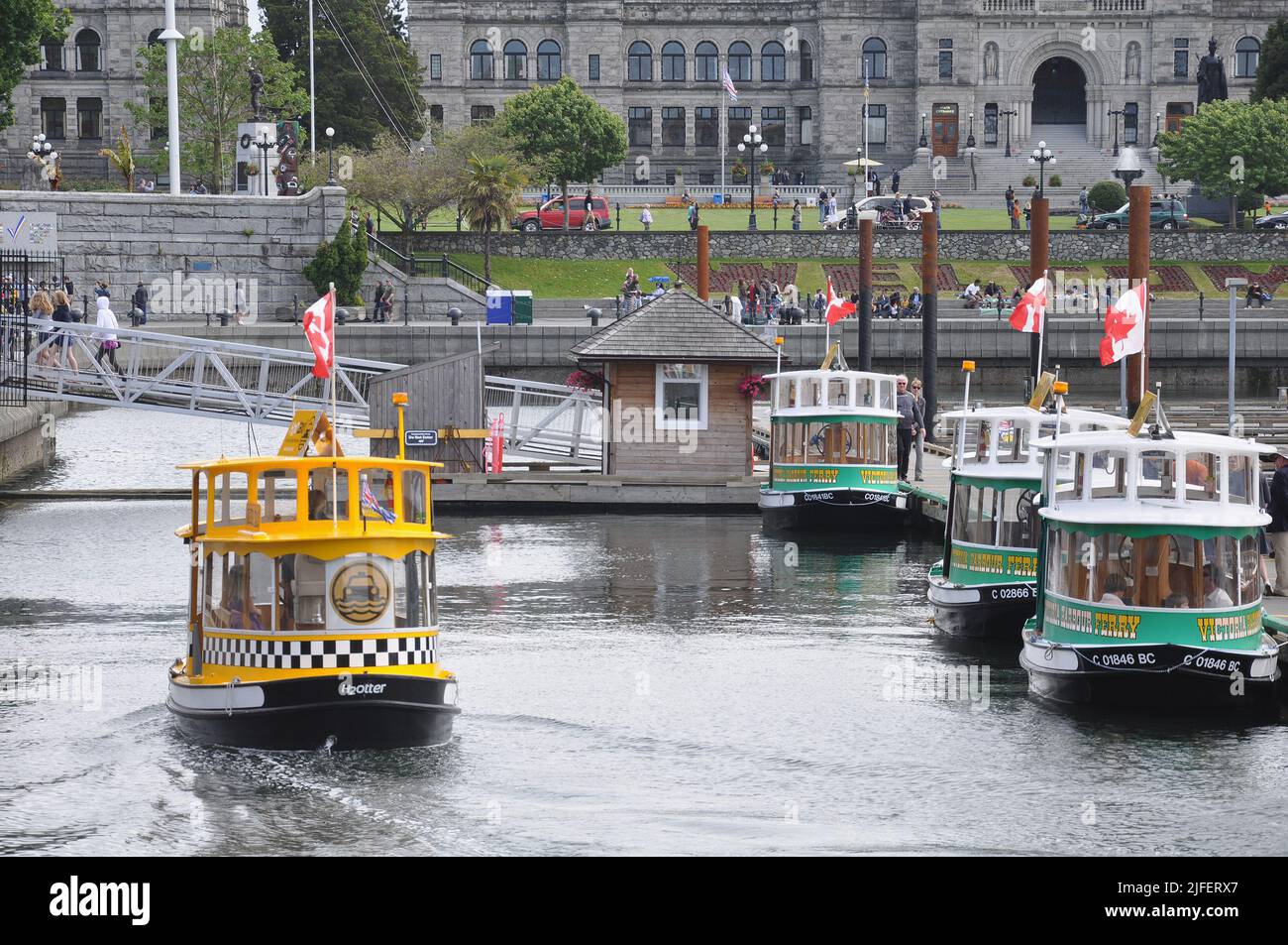 Dock ferry victoria canada hi-res stock photography and images - Alamy