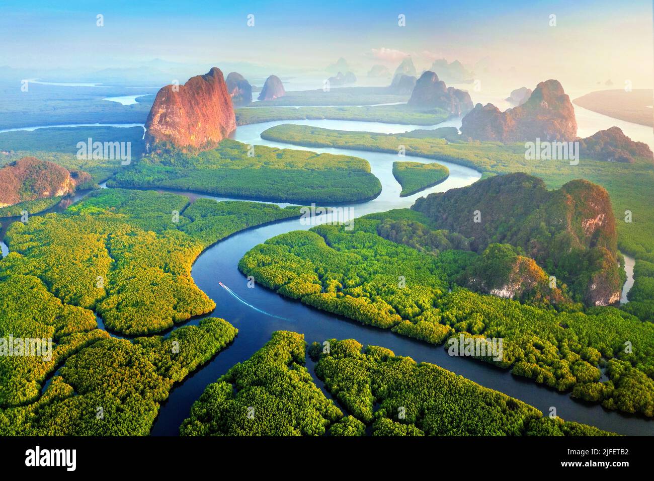 Phang nga bay sunrise hi-res stock photography and images - Alamy