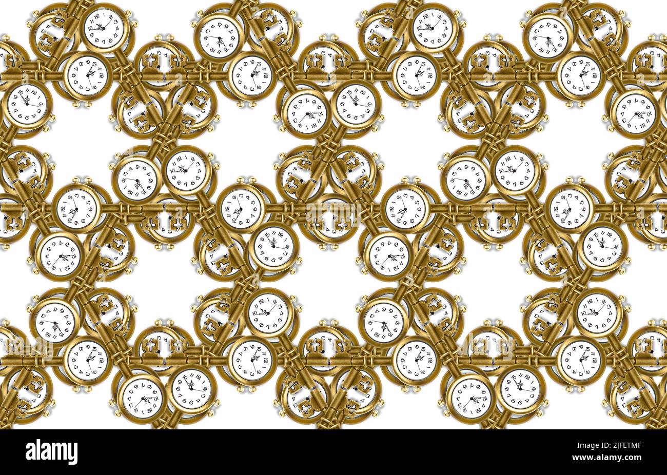 Kaleidoscopic style abstract watches background Stock Photo - Alamy