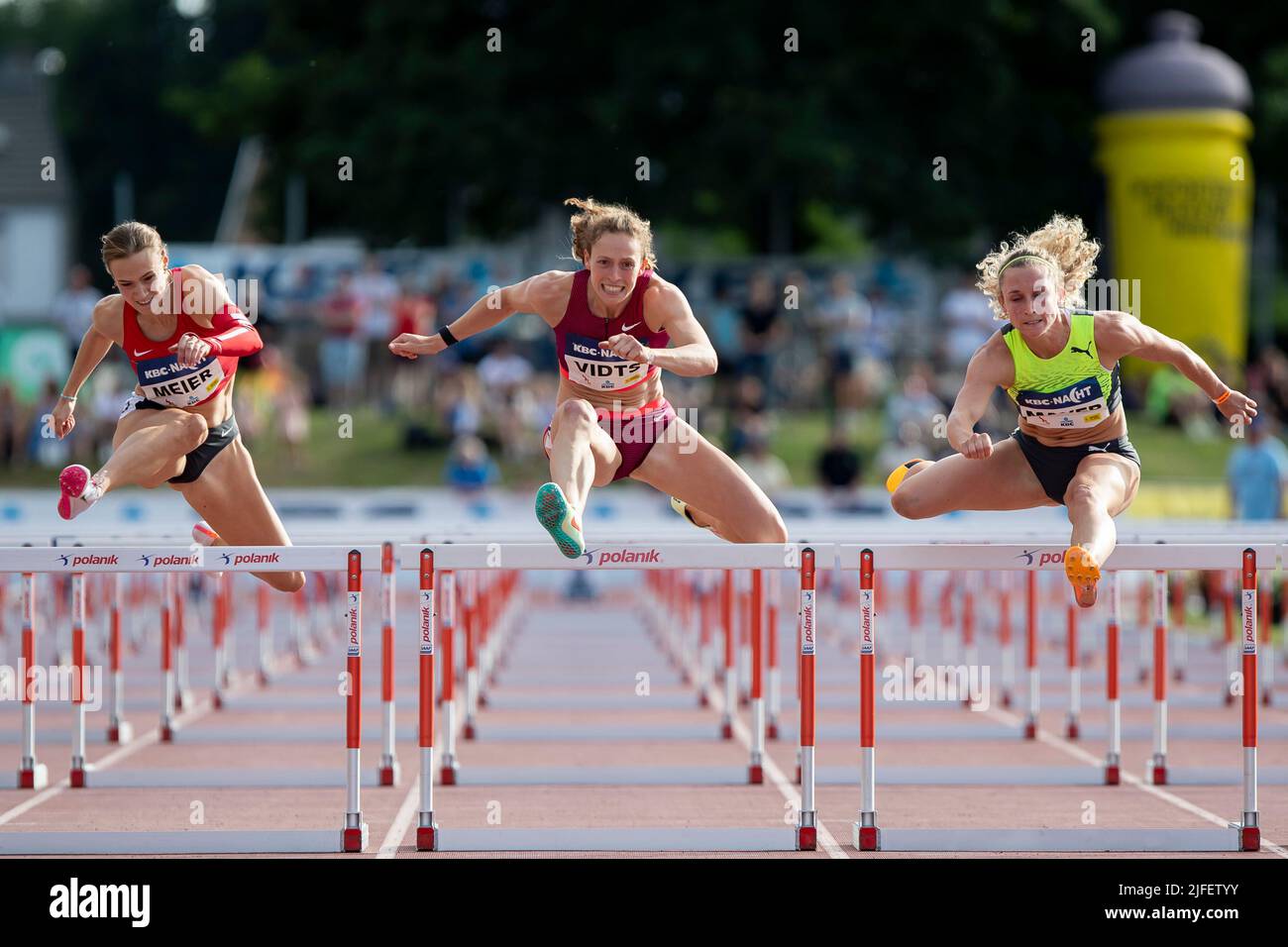 German Marlene Meier, Belgian Noor Vidts and German Isabel Mayer ...