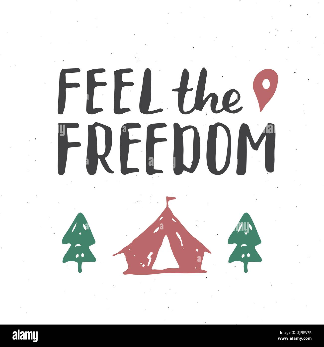 Take a hike lettering handwritten sign, Hand drawn grunge calligraphic ...