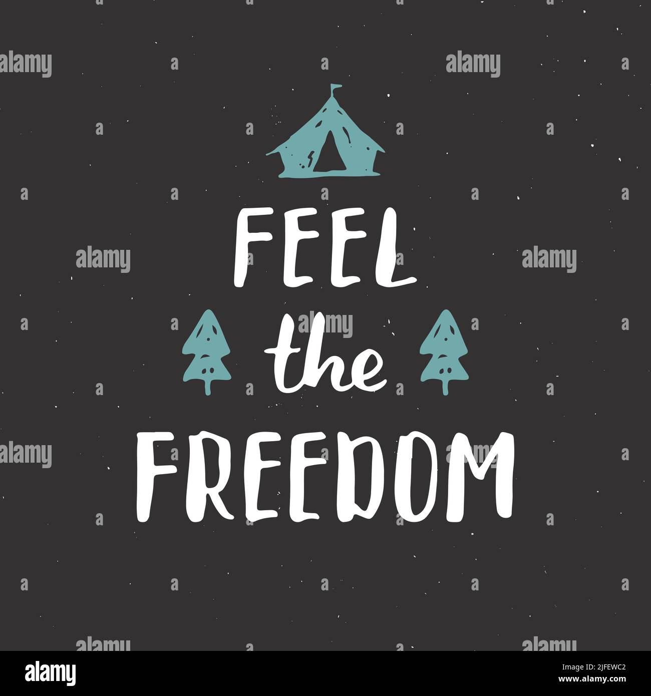 Take a hike lettering handwritten sign, Hand drawn grunge calligraphic ...