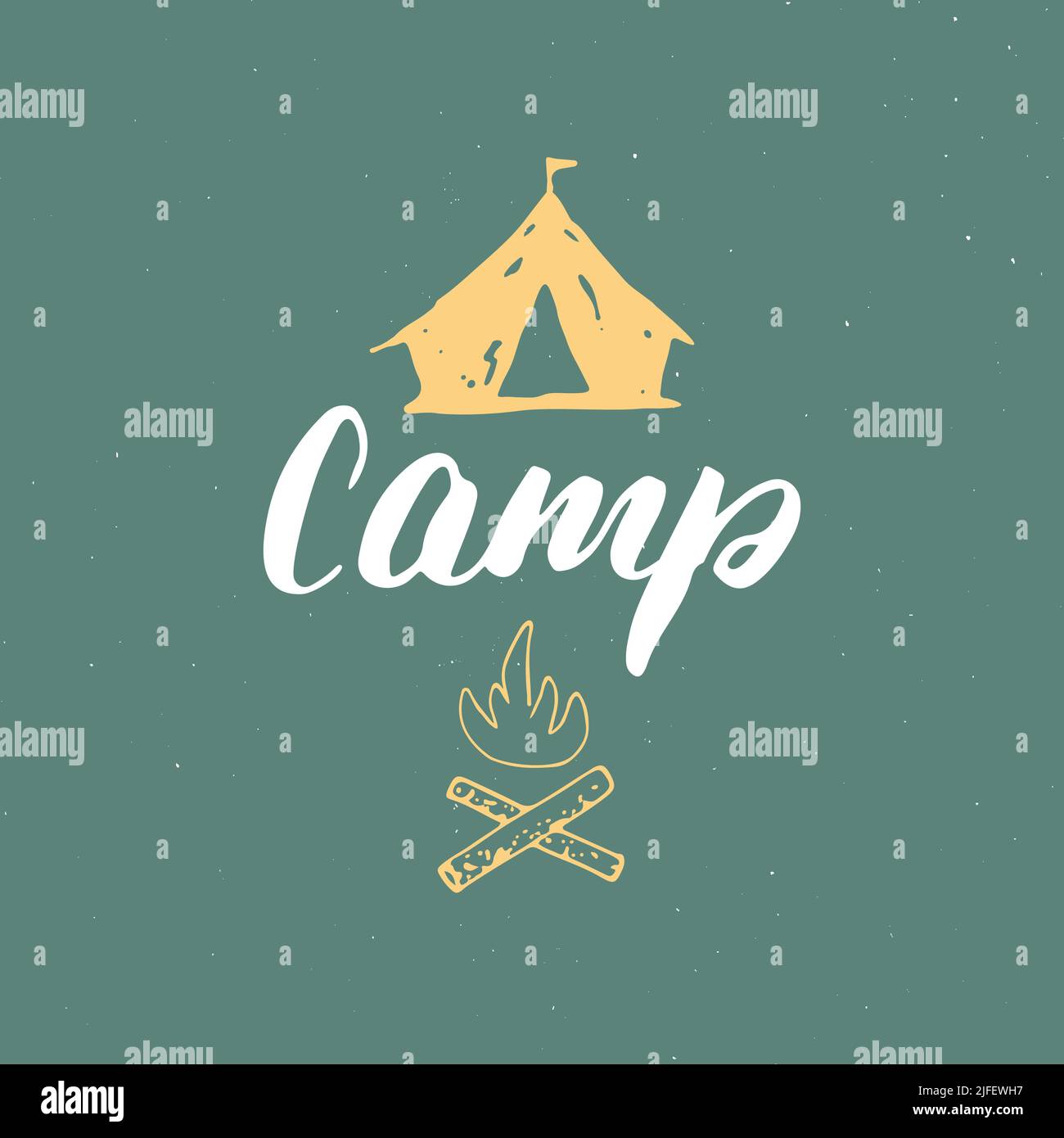 Take a hike lettering handwritten sign, Hand drawn grunge calligraphic ...