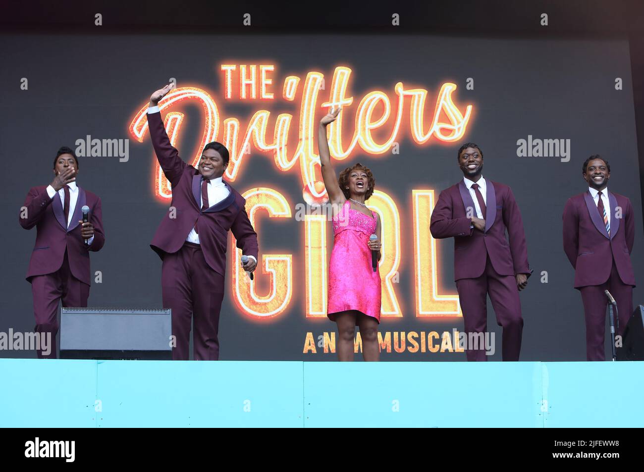 The Drifters Girl musical at West End Live 2022, currently performing ...