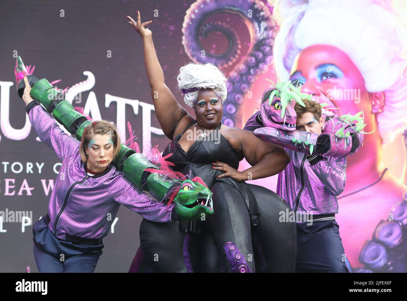 Cast of Unfortunate : The Untold Story of Ursula the Sea Witch, Disney ...