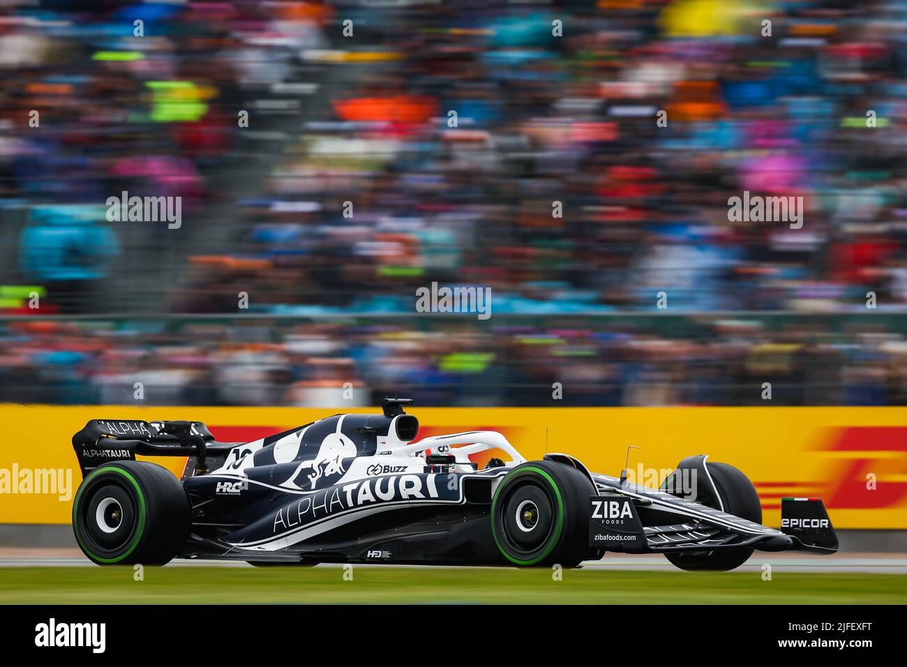 10 GASLY Pierre (fra), Scuderia AlphaTauri AT03, action during the Formula 1 Lenovo British ...