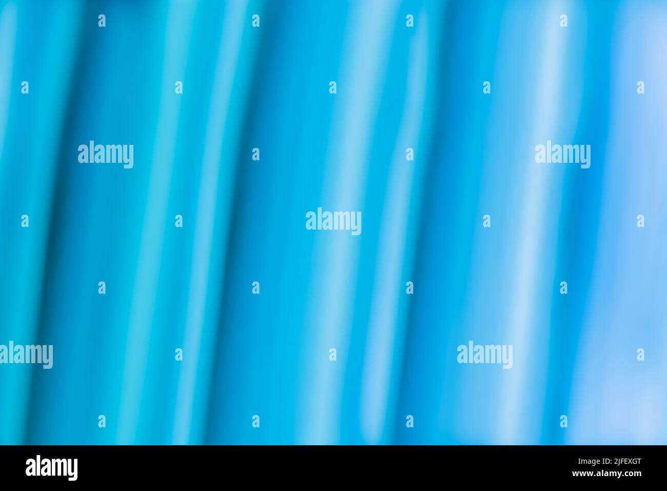 Horizontal abstract background banner in blue tones, smooth waves with ...