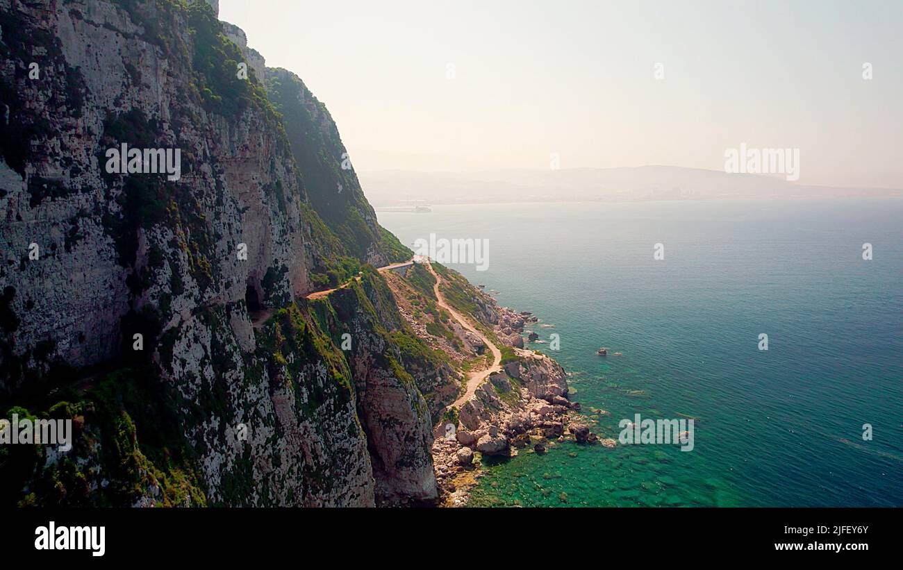 An aerian view of a cliff Stock Photo - Alamy