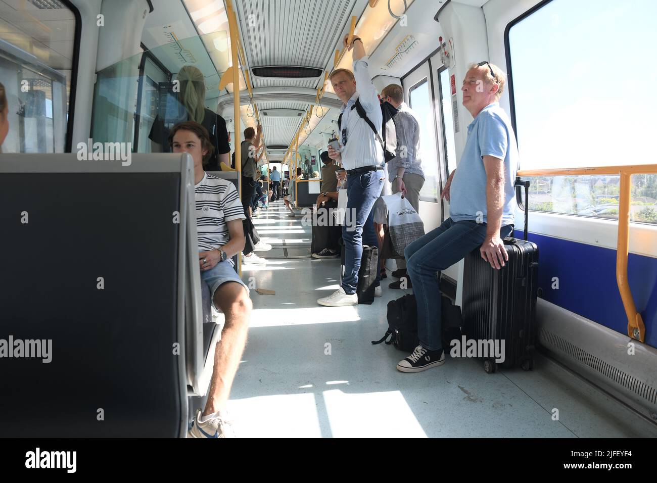 Copenhagen train system hi-res stock photography and images - Alamy