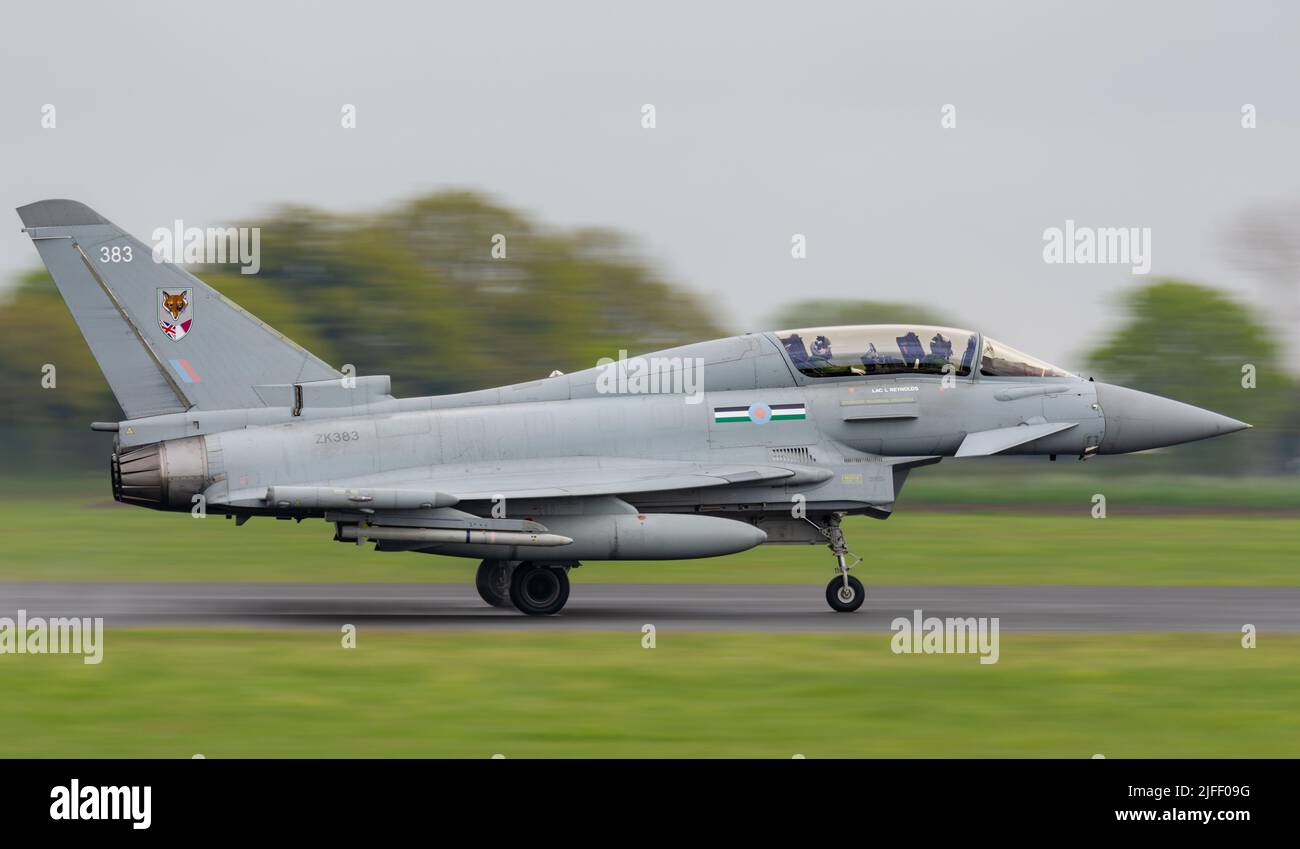Eurofighter typhoon display jet hi-res stock photography and images - Alamy