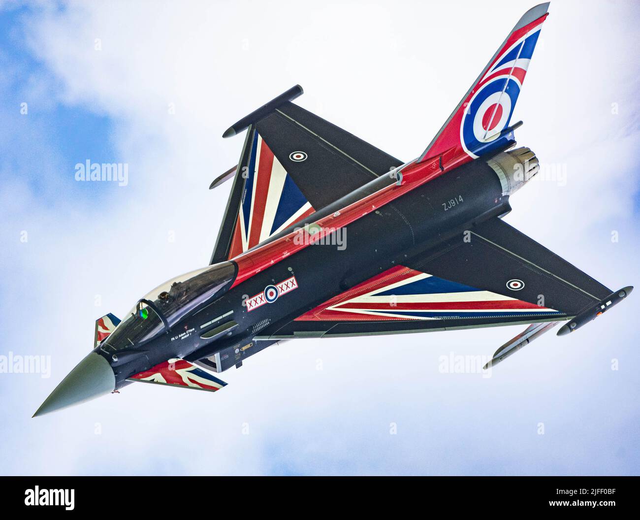 Eurofighter in flight hi-res stock photography and images - Alamy