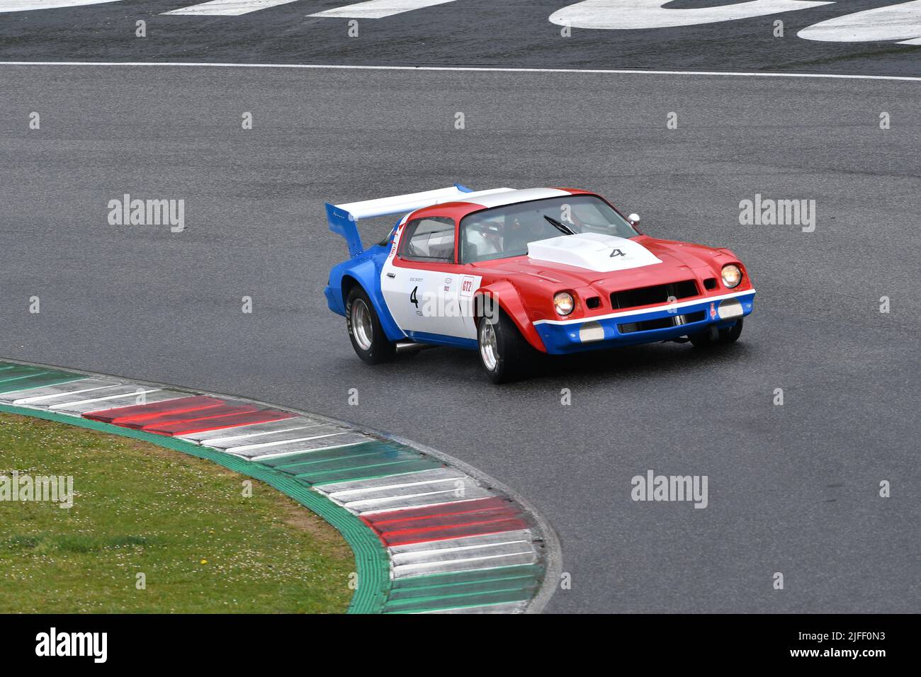 Scarperia, 3 April 2022: Chevrolet Camaro IMSA GTO year 1981 in action ...